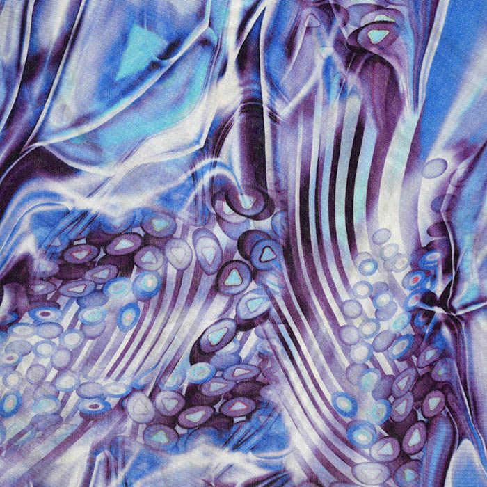 Jersey, viskoza, filamentna, abstraktni, 25892-6, vijola | Svet metraže